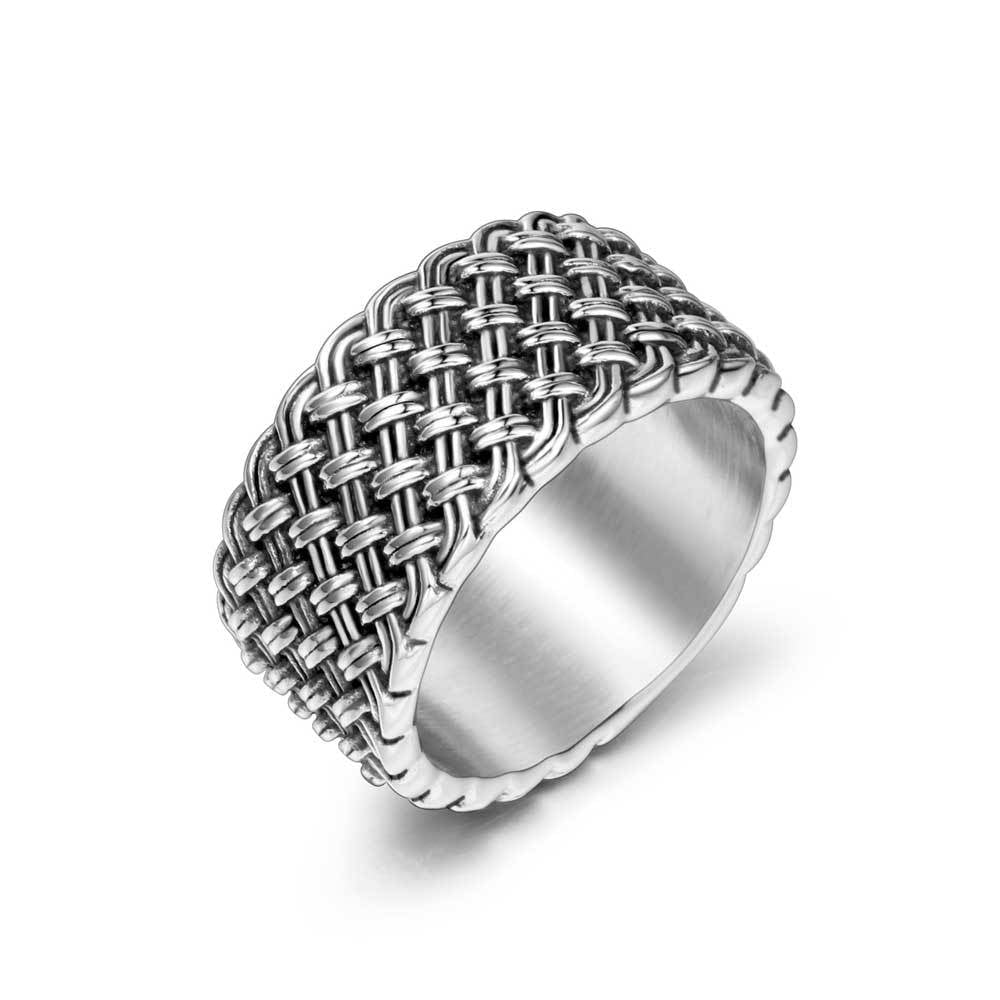 Designer Rings - Vintage Titanium Steel Men's Fashion– Wee Luxury